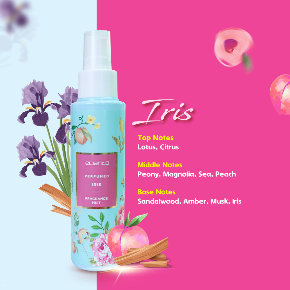 Elianto Iris Perfumed Fragrance Mist